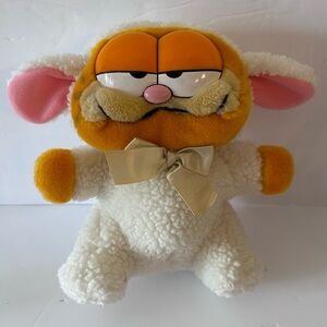 Dakin | Toys | Vintage Dakin Garfield Easter Sheep Little Bo Peep Plush ...